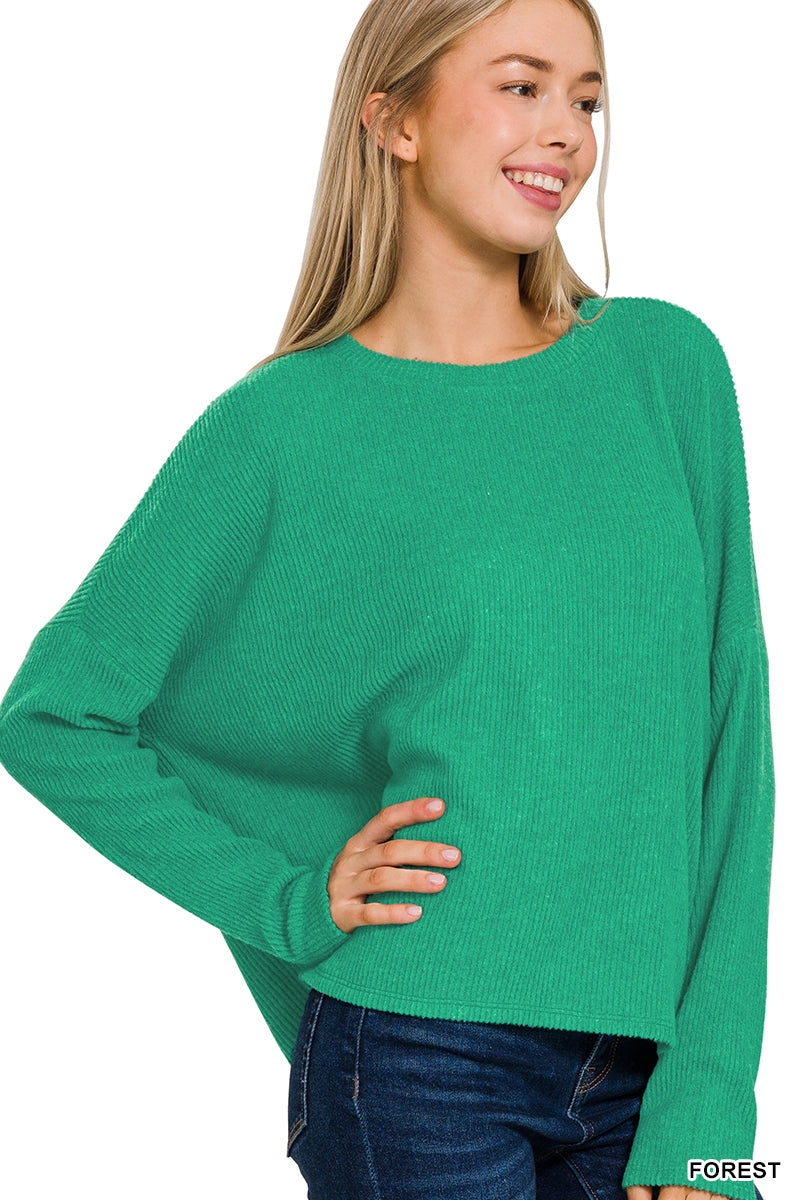 Ribbed Dolman Sweater – 2Fish Apparel